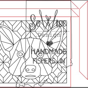 Geometric Corgi Barn Quilt - SVG File - Laser Cut File - Etsy