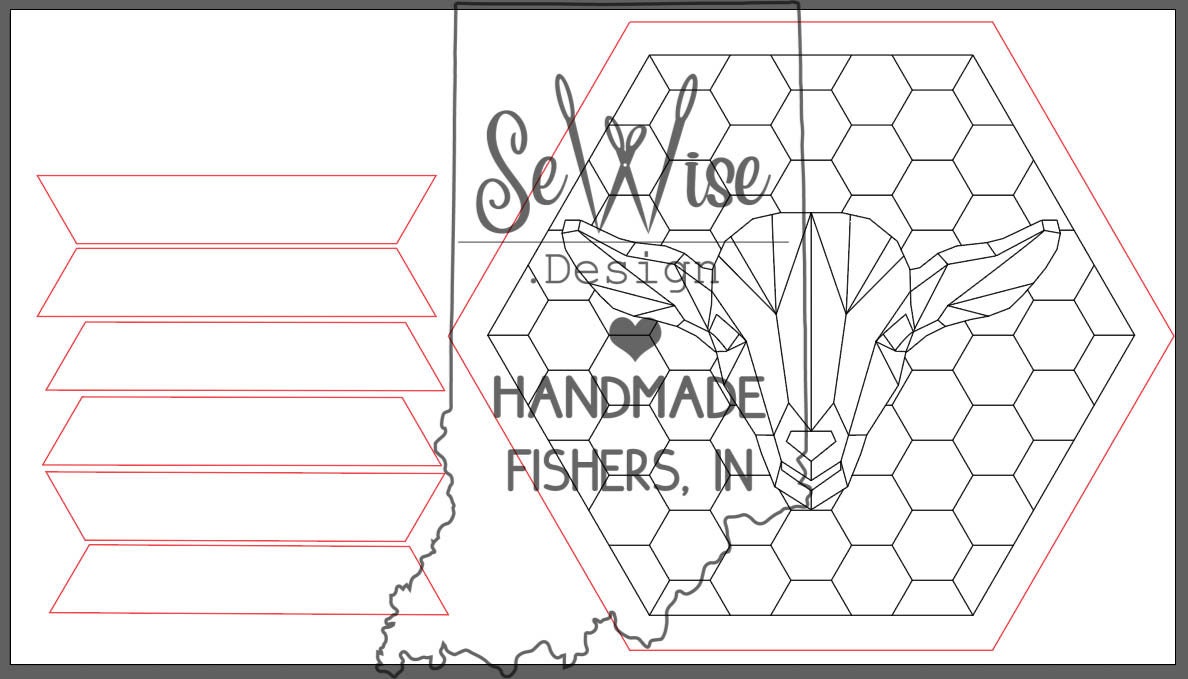 Geometric Adult Baby Goat Barn Quilt - SVG File - Laser Cut File - Etsy