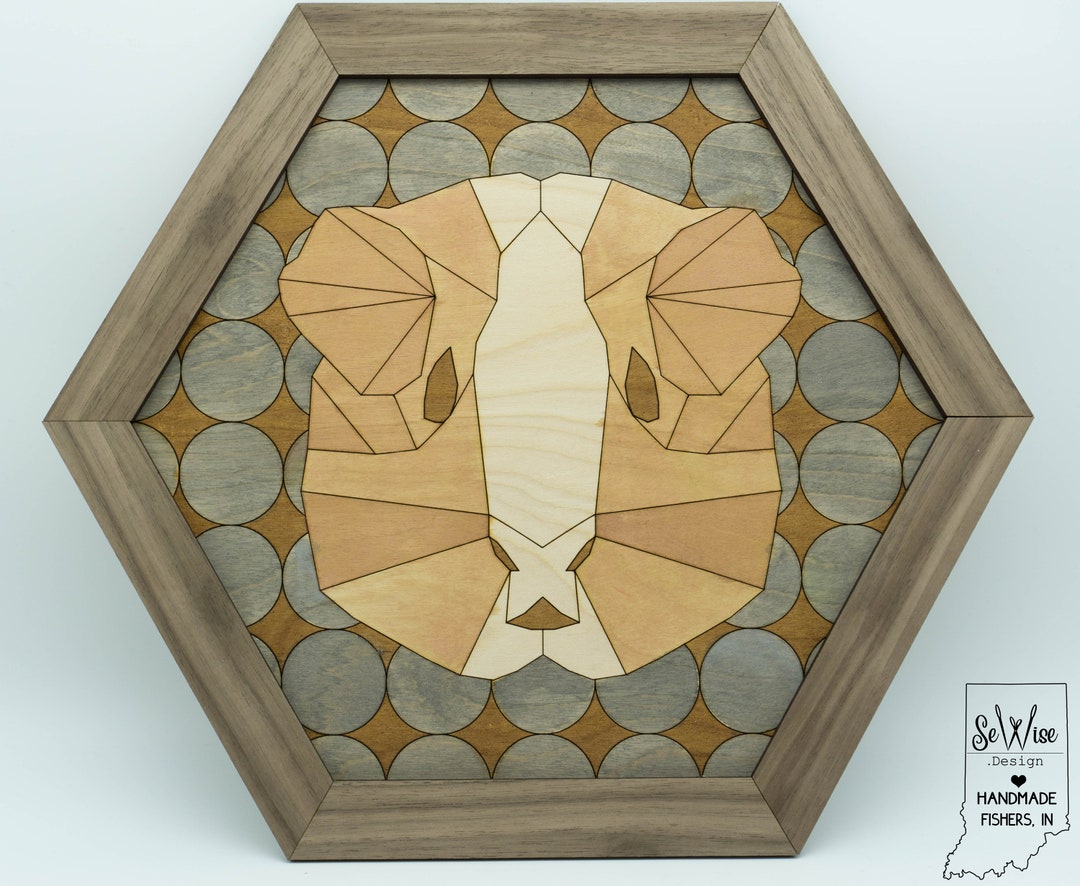 Geometric Guinea Pig / Cavy Barn Quilt - SVG File - Laser Cut File - Etsy