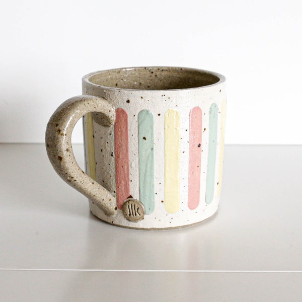 Striped Mugs - Etsy UK