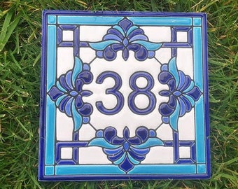 Tile House Numbers - Etsy
