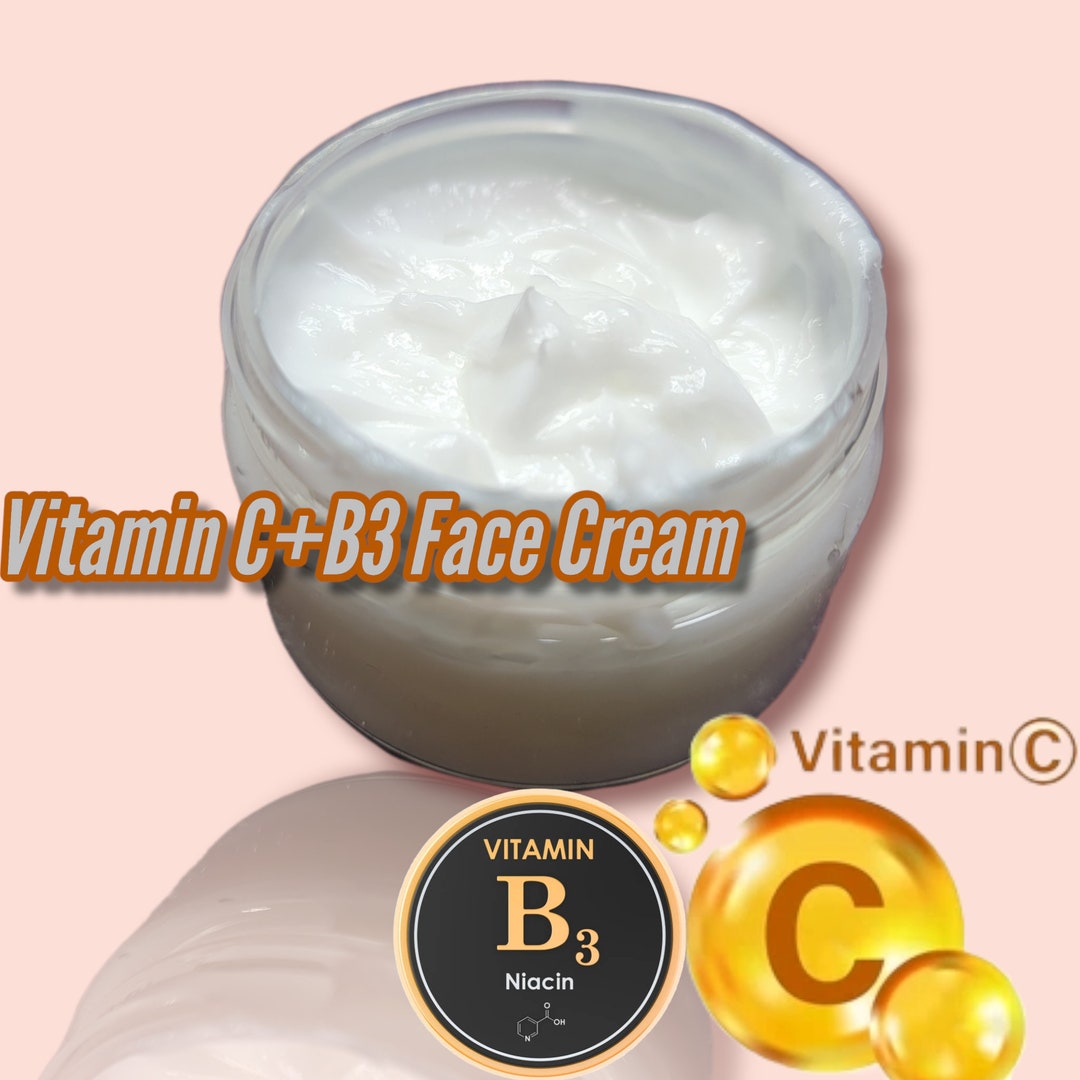All Natural Vitamin C Vitamin B3 Face Cream Vegan Great for Dark Spot ...