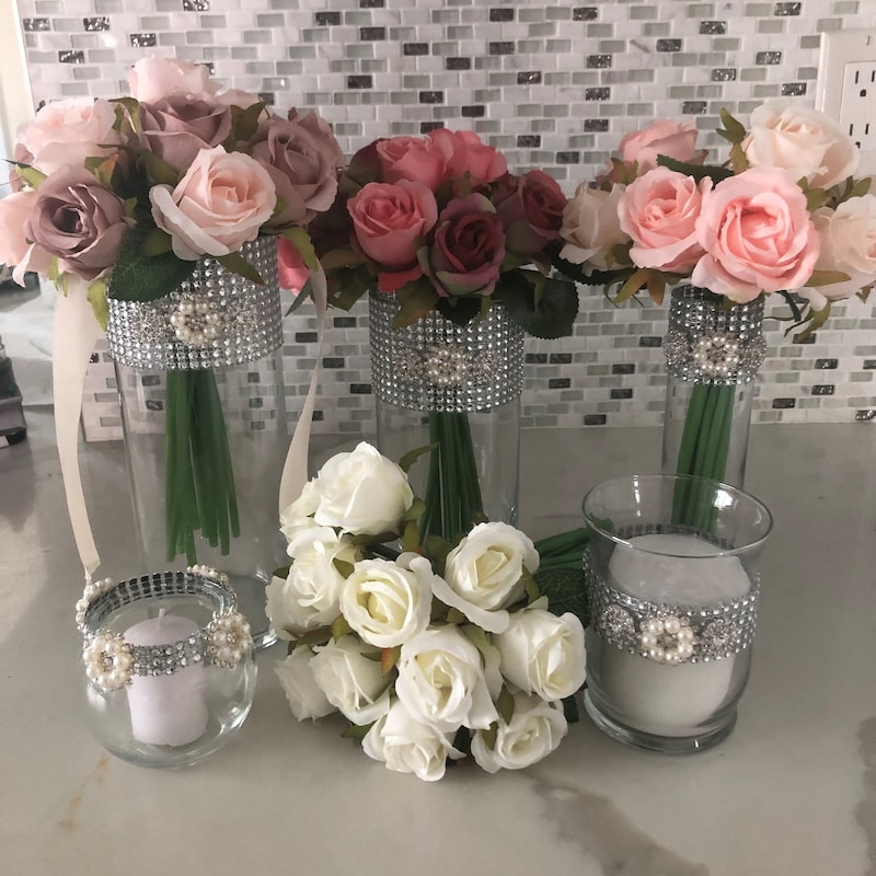 Bling Centerpieces - Etsy