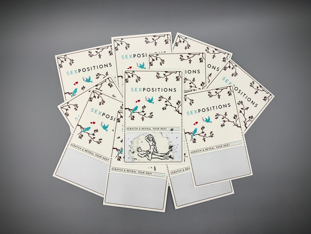 12 X SEX POSITION Lockdown Lover Scratch Cards Classy Rude Voucher ...