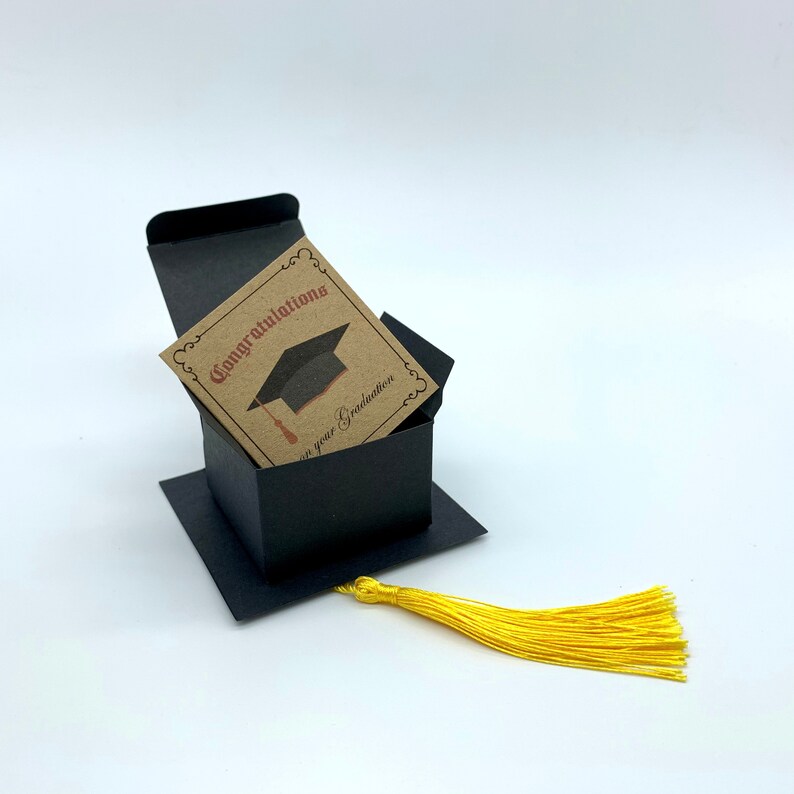 Mini Graduation Card and Mini Mortarboard Cap Box. Funny Gift | Etsy UK