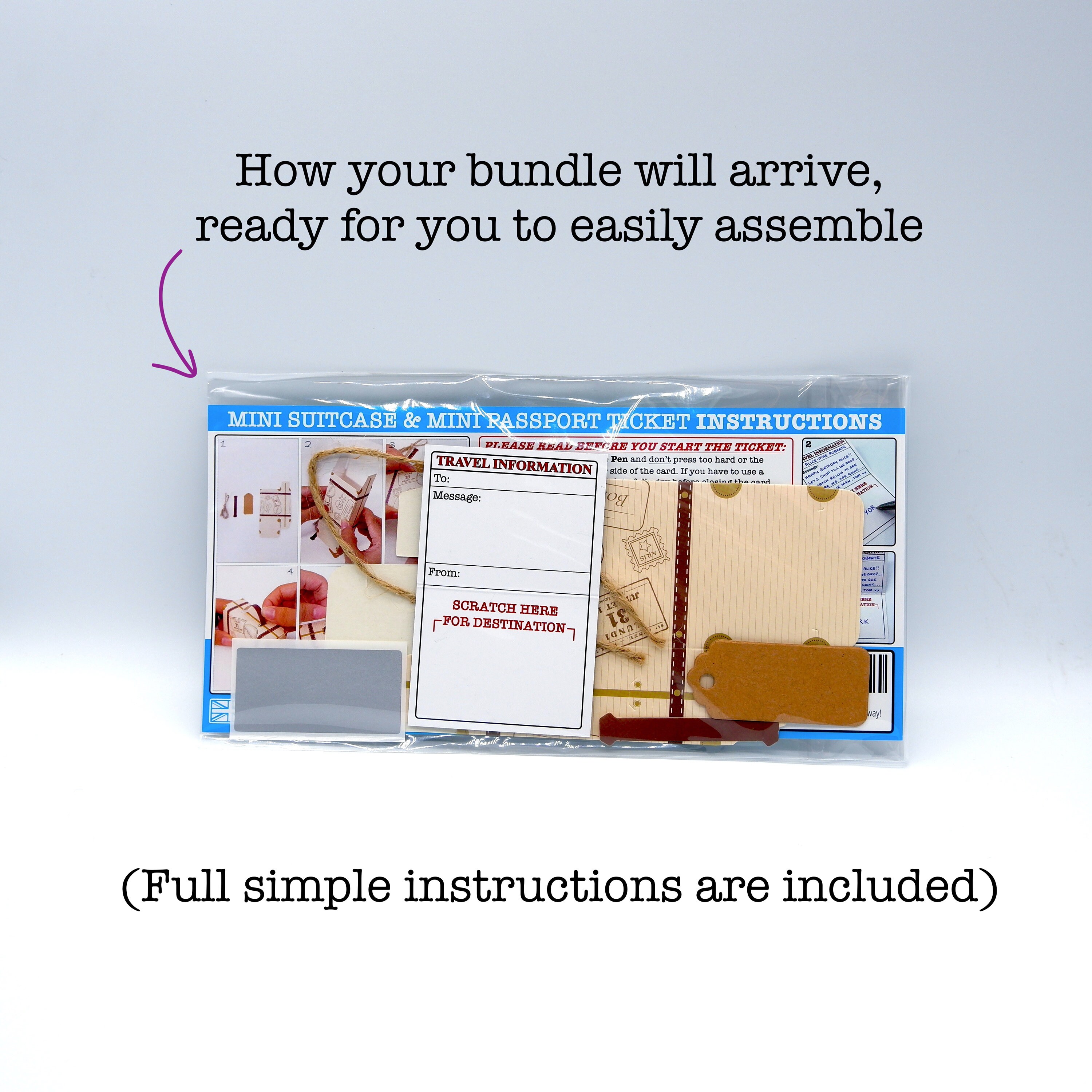 DIY Surprise Mini GOLD Foil USA Passport & Mini Suitcase - Etsy UK