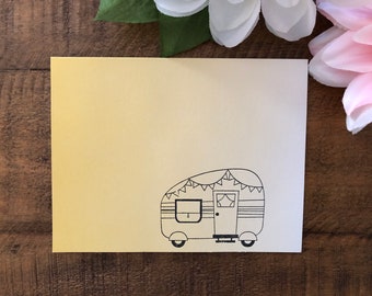 Hand-stamped Thank You Cards Set of 5 or 10 - Etsy