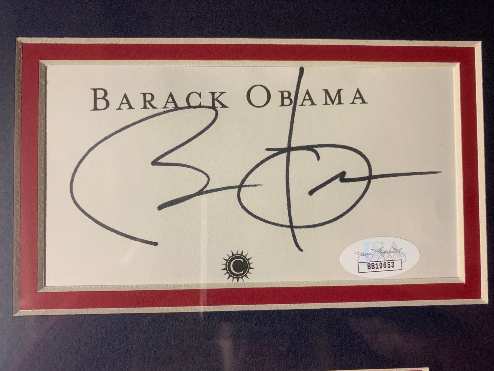 Barack Obama Autograph Signed President Cut Auto Collage black | Etsy