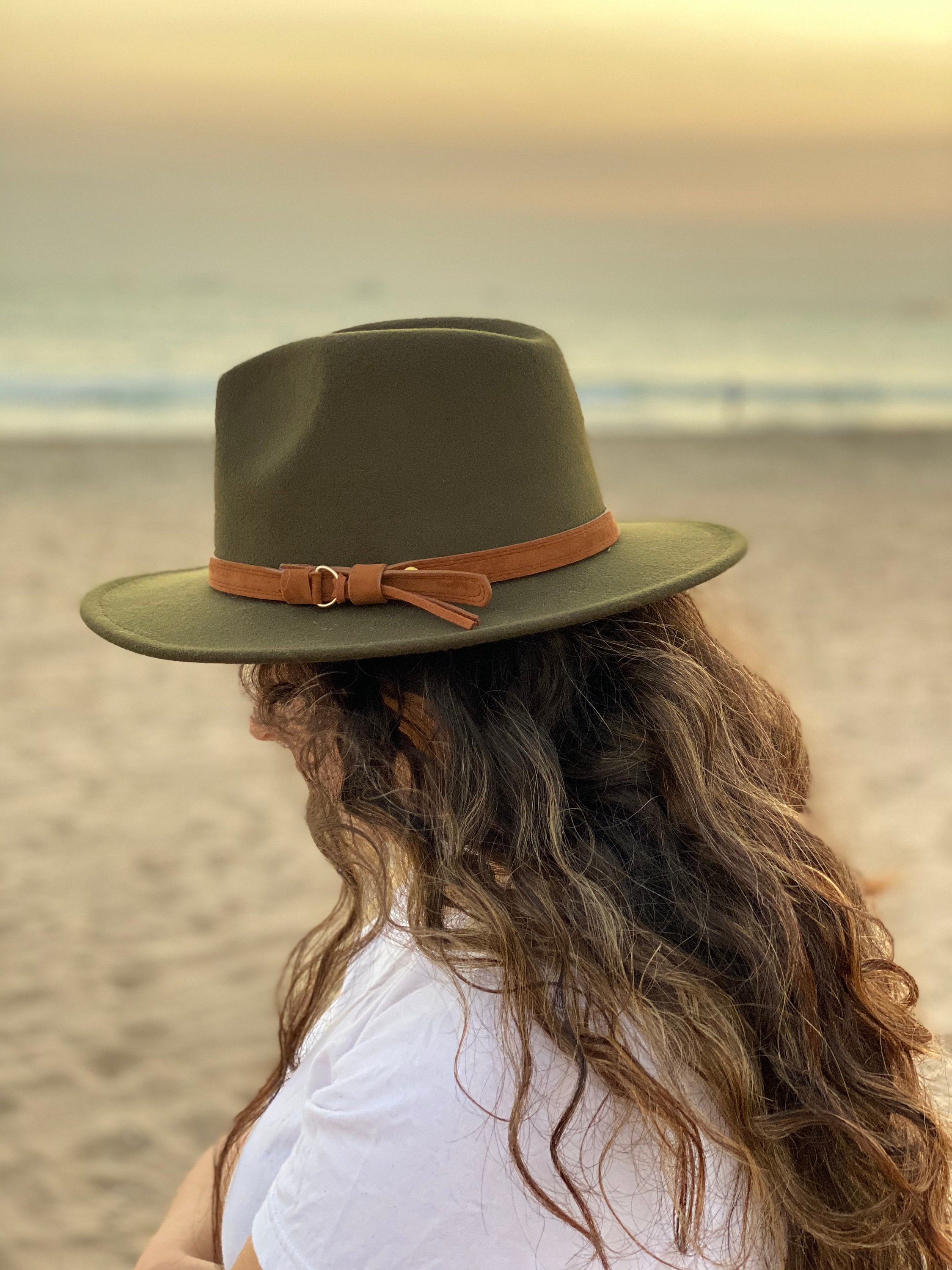 Sombrero de fieltro ranchero, sombrero de fieltro de lana clásico ...