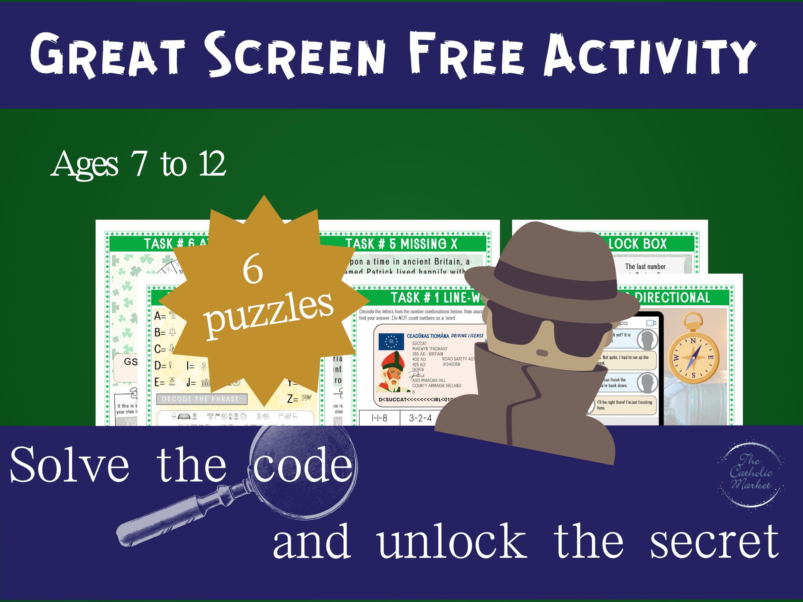 Escape Room for Kids | Printable Kit | St Patricks Day | Kids Puzzle ...