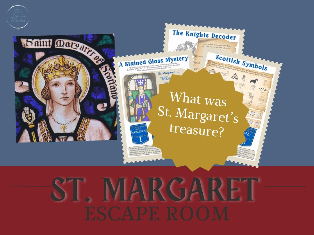Escape Room for Kids | Printable Kit | St Margaret of Scotland | Kids ...