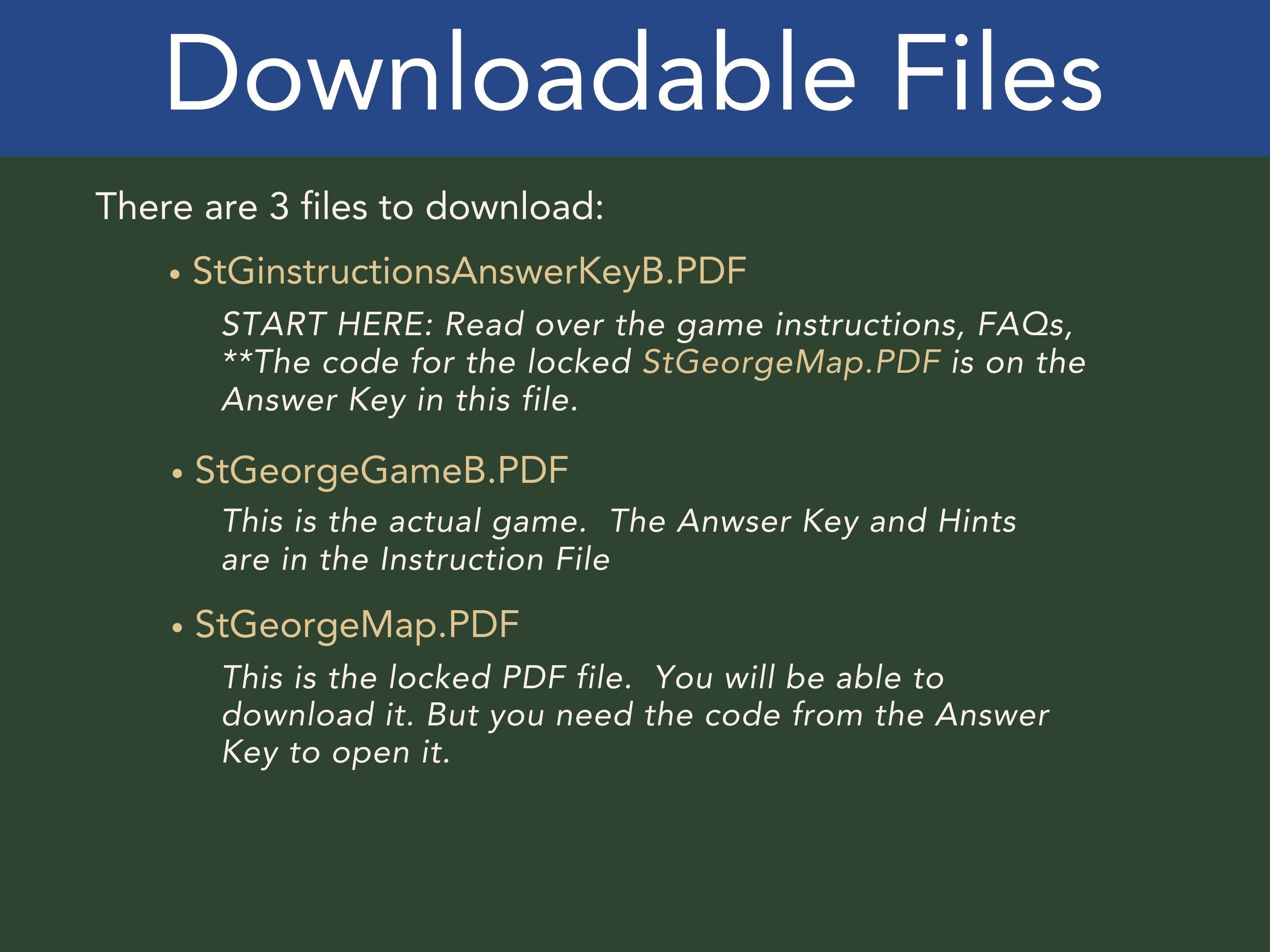 Escape Room for Kids | Printable Kit | St George the Dragonslayer ...