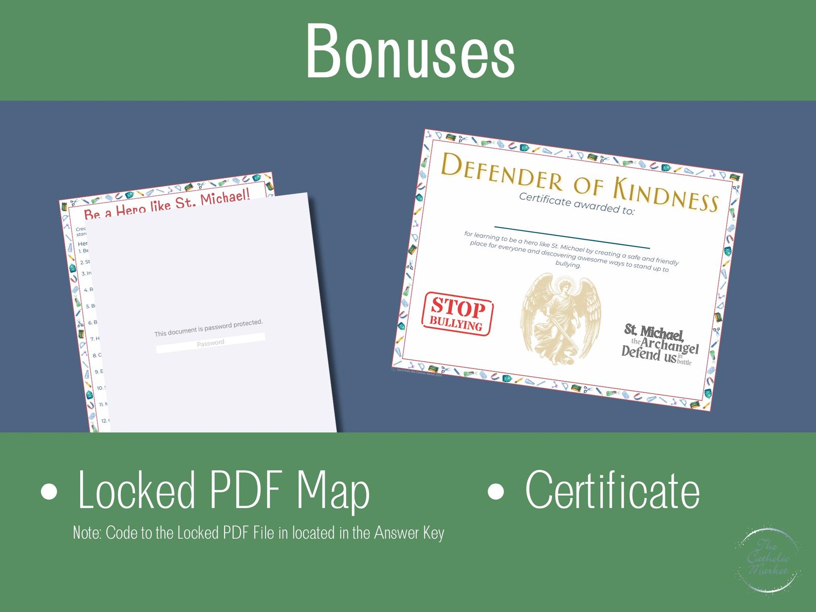 Escape Room for Kids | Printable Kit | St Michael Stops Bullies | Kids ...