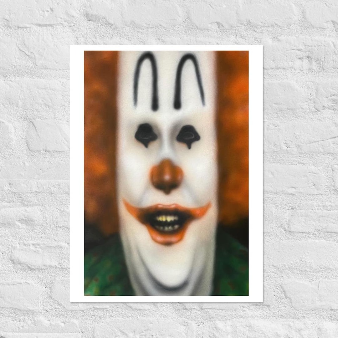 Clow Airbrush Painting Art Print - Etsy
