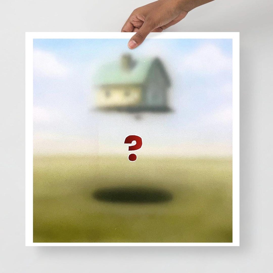 Floating House Art Print - Etsy