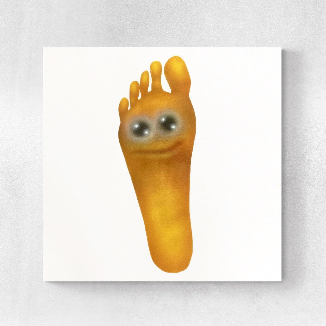 Foot Face Emoji - Airbrush Painting - Etsy