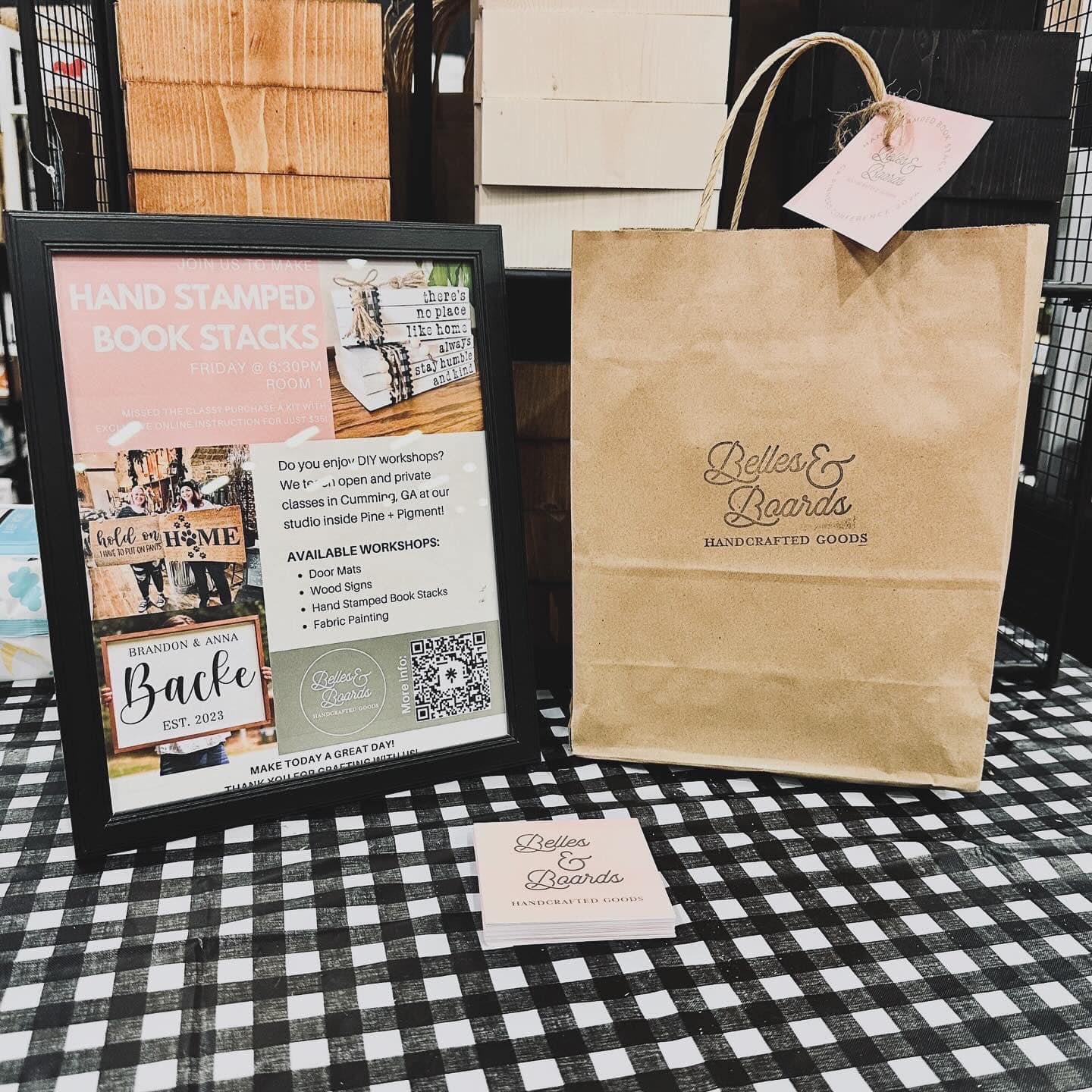 DIY Book Stack Supplies | Hand Stamped Book Kit | Make Your Own Book ...