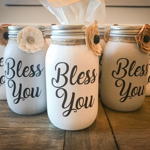 Bless You Tissue Box - Etsy