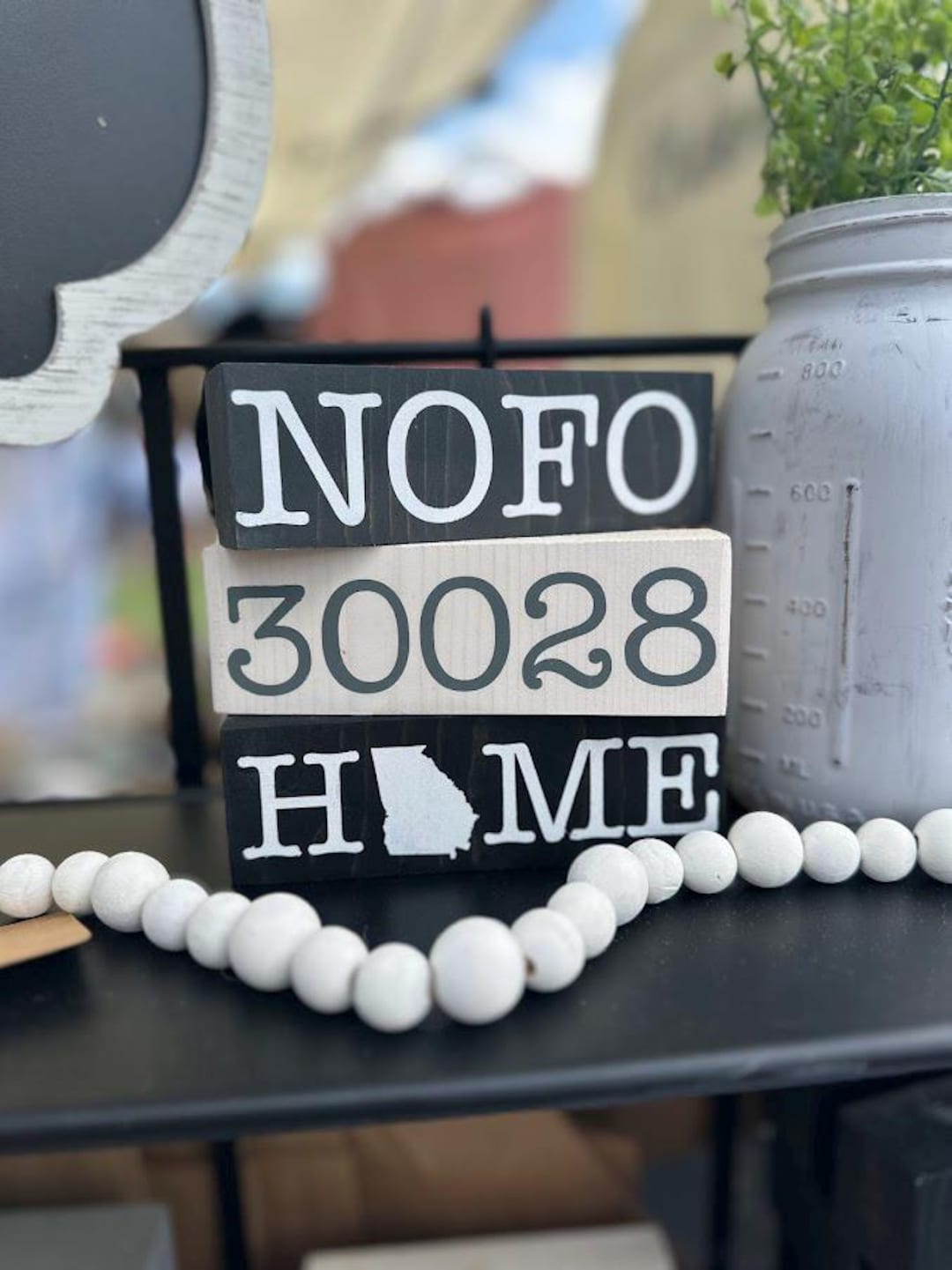 Custom Wood Block | Word Block | Farmhouse Decor - Etsy