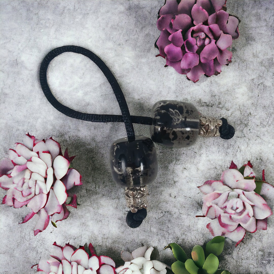 Greek Begleri With Black and Clear Beads - Traditional Komboloi Worry ...