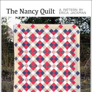 Erica Jackman the Nancy Quilt Pattern 3 Size Variations per Pattern - Etsy