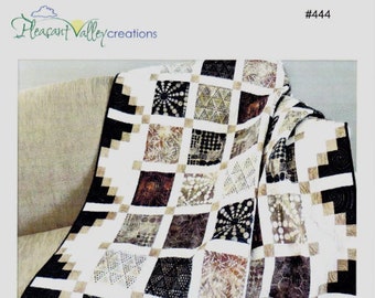 Pleasant Valley Creations Simply Serene Quilt Pattern (4 Size ...