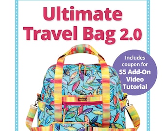 Ultimate Travel Bag - Tula Pink Untamed, Pattern Byannie - Etsy