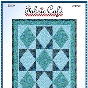 Fabric Cafe Diamond Dust Quilt Pattern - Uses Only 3 Yards of Fabric ...