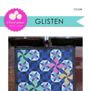 Charisma Horton Glisten Quilt Pattern Finished Size: 66"x78" - Etsy