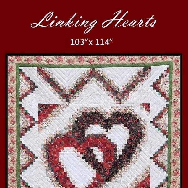 Linking Hearts Quilt Pattern - Etsy