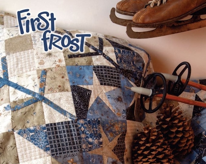 One Sister First Frost Quilt Pattern Book Finished Size: 66x66 - Etsy