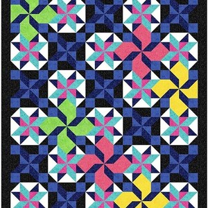 Charisma Horton Glisten Quilt Pattern Finished Size: 66"x78" - Etsy