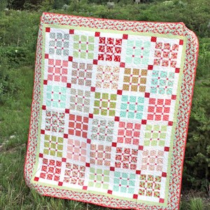 Diary of a Quilter Amy Smart Prep School Picnic Quilt Pattern - 4 Size ...