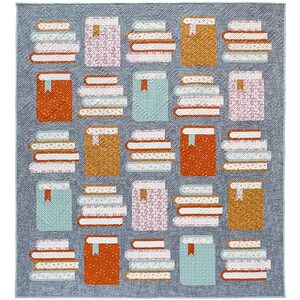Pen + Paper Patterns Book Nook Quilt Pattern - 2 Size Variations per ...