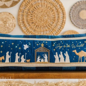 Kimberbell Nativity Bench Pillow Collection (machine Embroidery CD ...