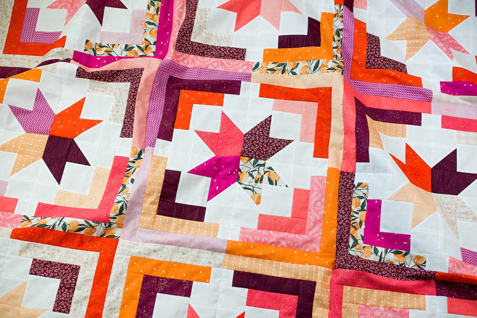Modernly Morgan Cozy Cabin Quilt Pattern - 3 Size Variations per ...