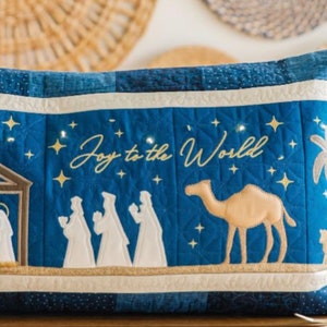 Kimberbell Nativity Bench Pillow Collection (machine Embroidery CD ...