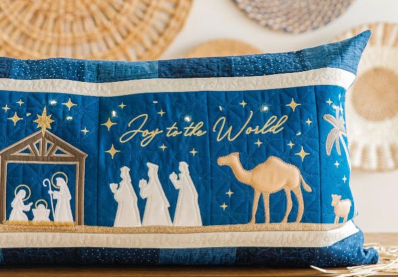 Kimberbell Nativity Bench Pillow Collection (ME CD, Fabric Kits, and ...