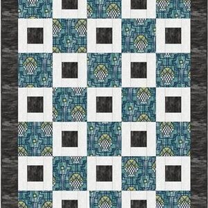 Fabric Cafe Pretty Please Quilt Pattern - Uses Only 3 Yards of Fabric ...