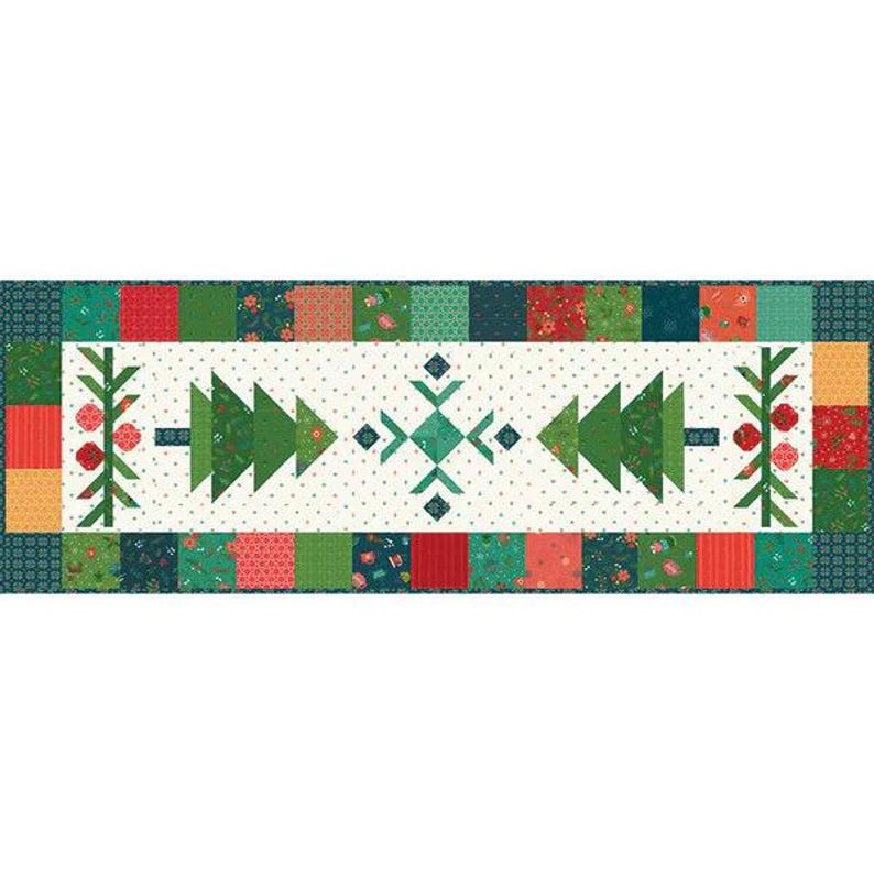 Riley Blake Under the Pines Table Runner Kit Featuring Heather Peterson ...