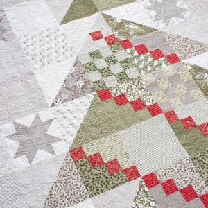 Lella Boutique Yule Tree Quilt Pattern Finished Size: 72"x80" - Etsy