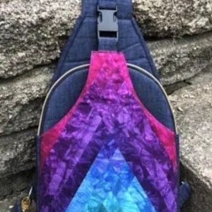 LAST ONE!! Studio Kat Designs the Sling Along Bag Pattern Finished Size ...