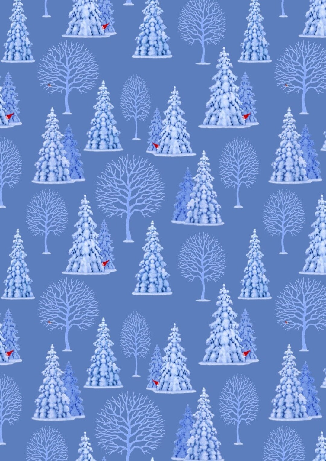 Lewis & Irene Digital Print Tomten's Village Fabric Collection Tomten's ...