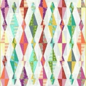 Sew Kind of Wonderful Diamond Daze Quilt Pattern #459 Finished Size 63”x70” (SKW Rulers Sold ...