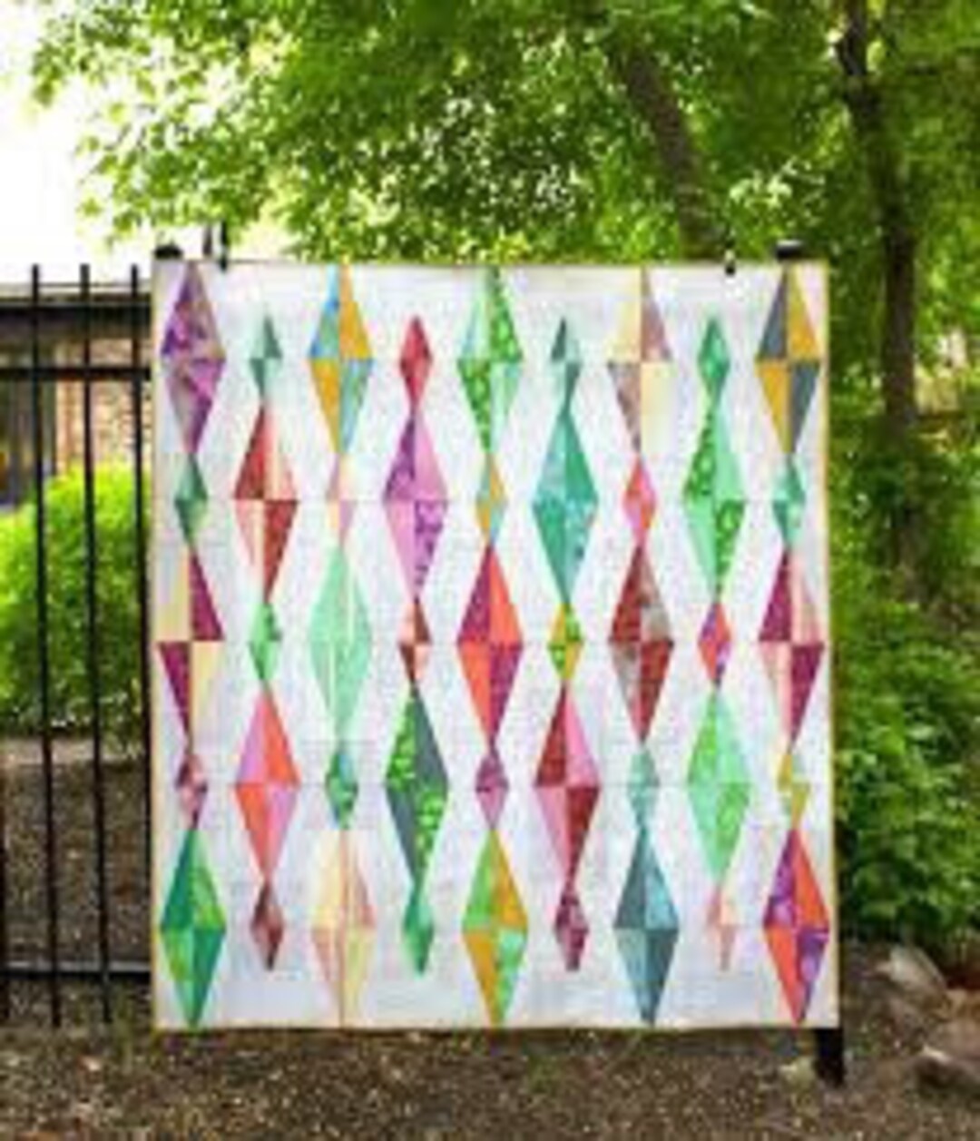 Sew Kind of Wonderful Diamond Daze Quilt Pattern Finished Size 63”x70 ...