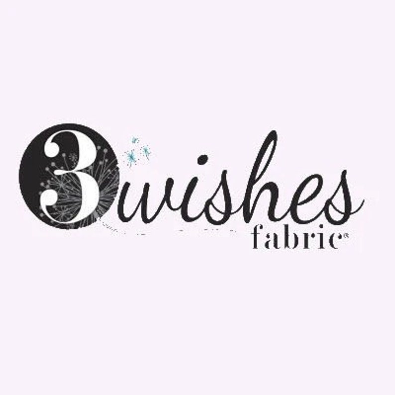 3wishes Forest Friends Fabric Collection Floral Tents on Blue Authentic ...