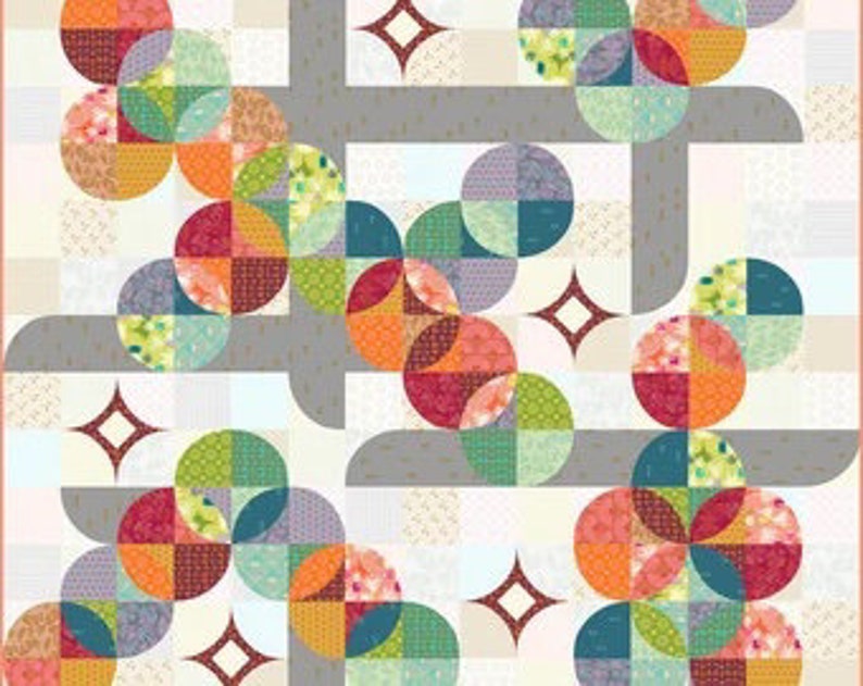 Sew Kind of Wonderful Moon Dance Revival Quilt Pattern #468 Finished ...