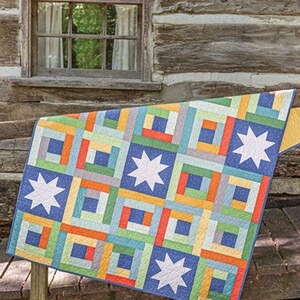 Annie's Quilting Creative Log Cabin Quilts Pattern Book (10 Projects ...