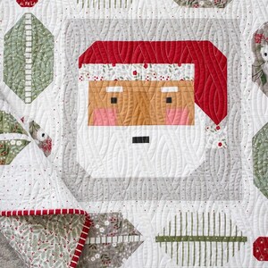 Lella Boutique St Nick Quilt Pattern Finished Size: 80.5"x80.5" - Etsy