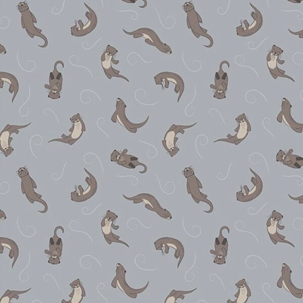 Otter Fabric - Etsy